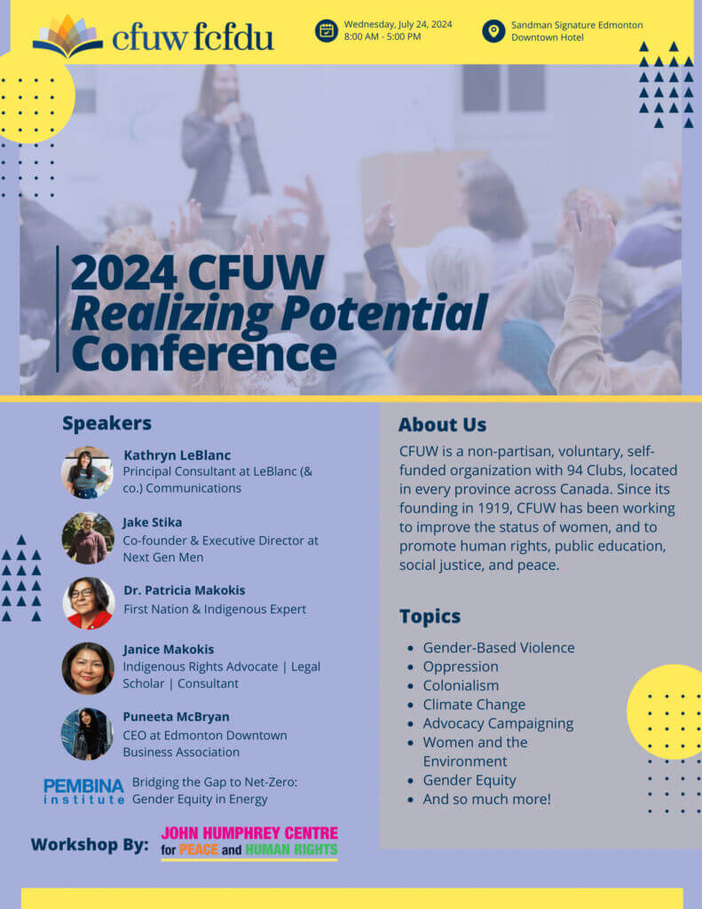 Annual General Meeting & Conference - Canadian Federation of University ...