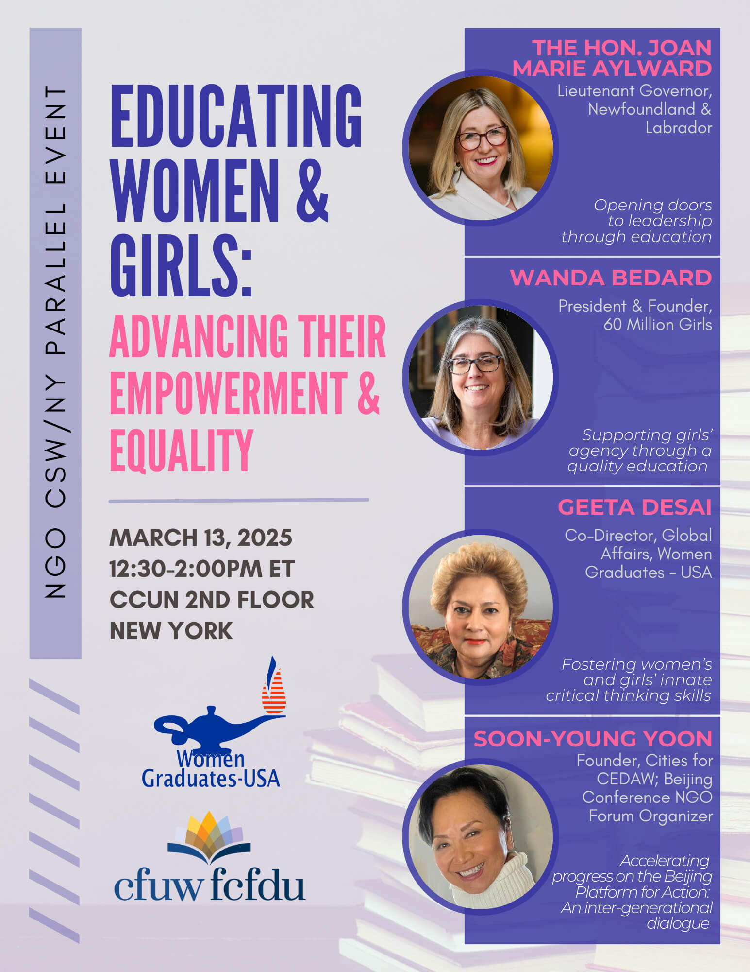 United Nations CSW - Canadian Federation of University Women