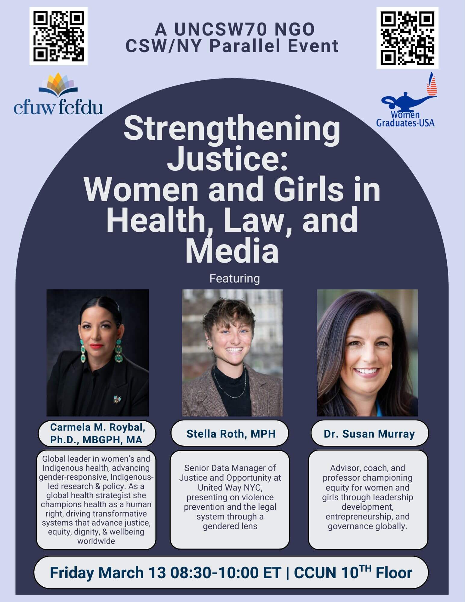 United Nations CSW - Canadian Federation of University Women